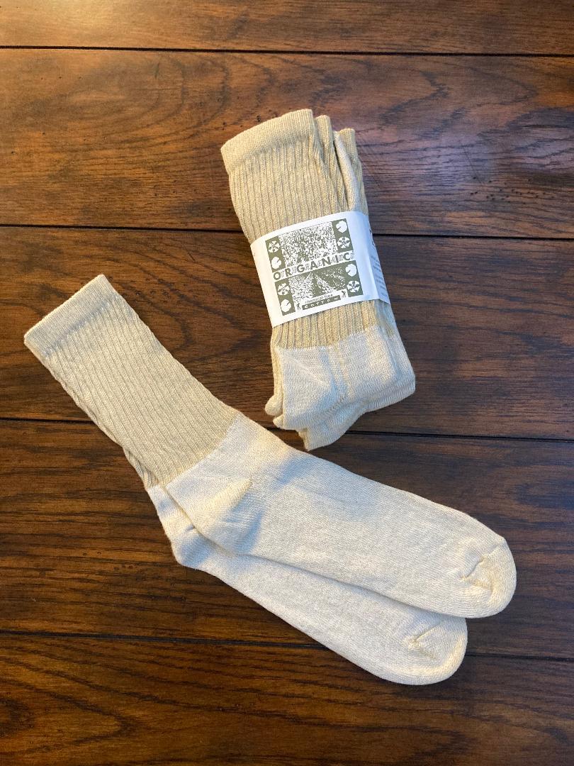 Organic Cotton Adult CREW Socks - Three Packs - Unisex - Men & Women ...